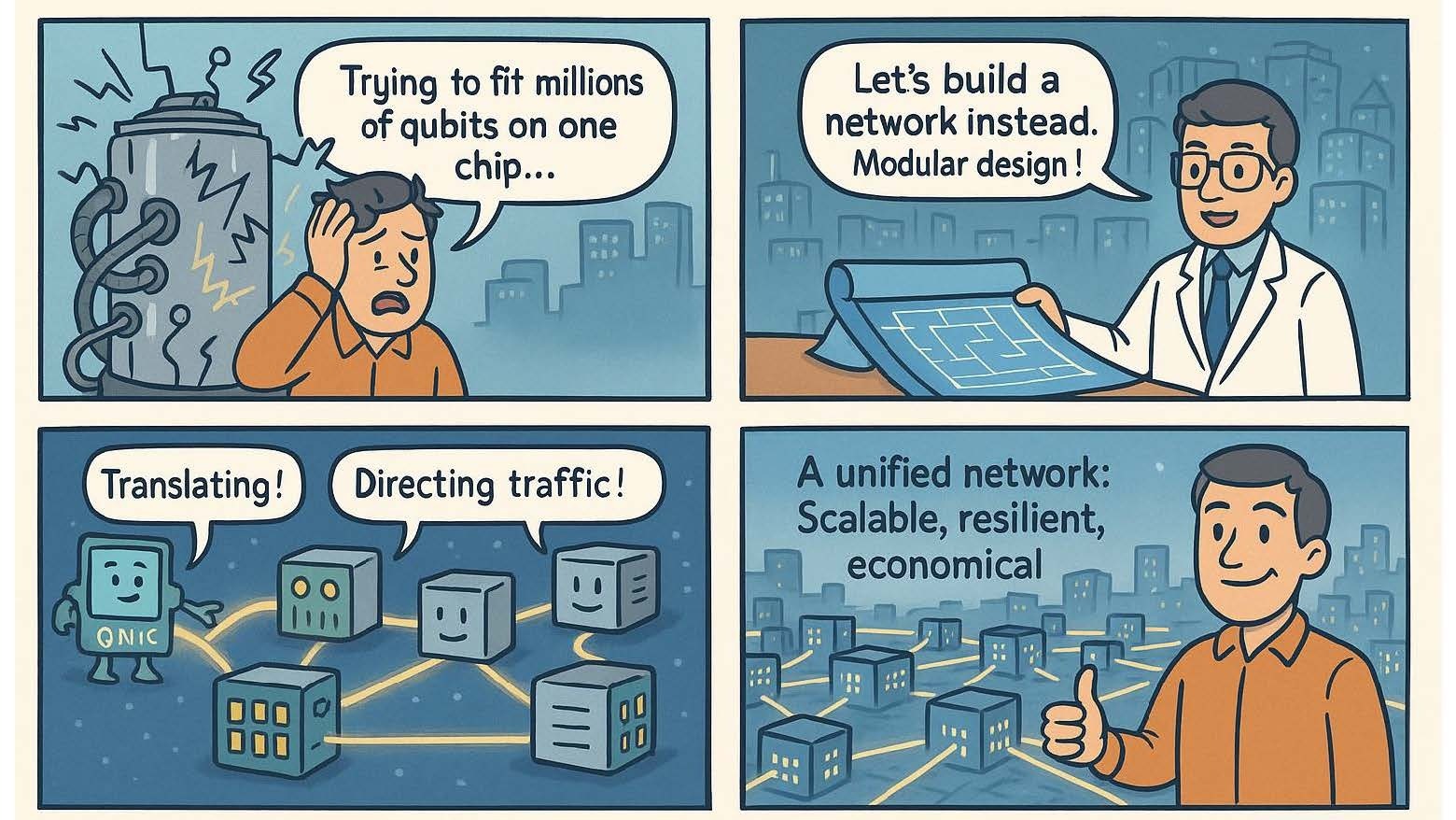The Advent of Distributed Quantum Computing - memQ